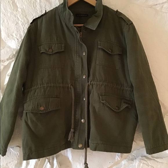 Brandy Melville | Jackets & Coats | Brandy Melville Army Jacket | Poshmark